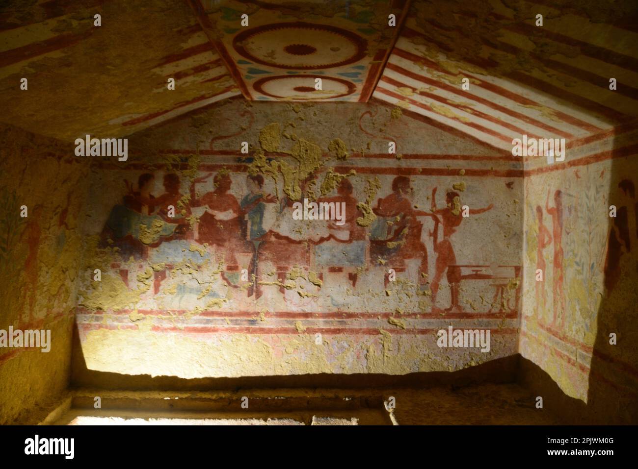 Tomba Moretti. Extraordinary group of painted Etruscan tombs in the ...
