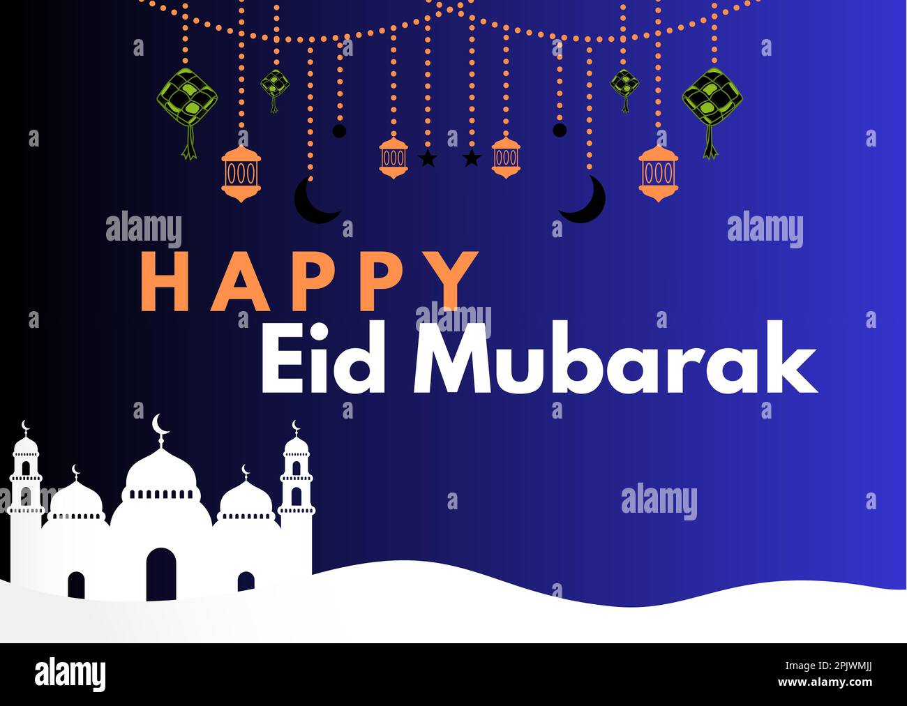 Happy eid fitr Stock Photo - Alamy