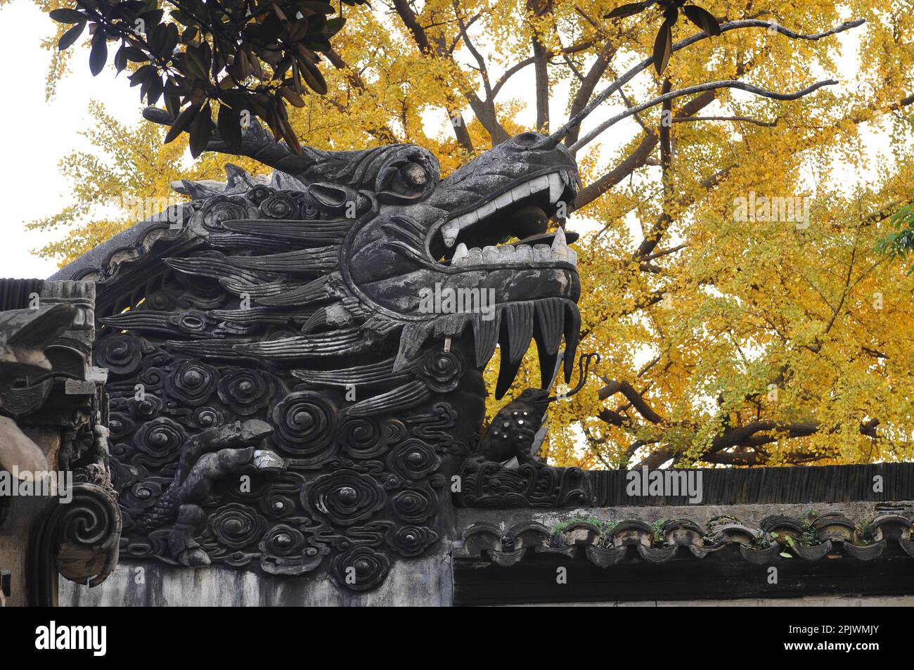 The Mandarin Yu Garden Bazar in the Old City. Shanghai, China, Asia ...