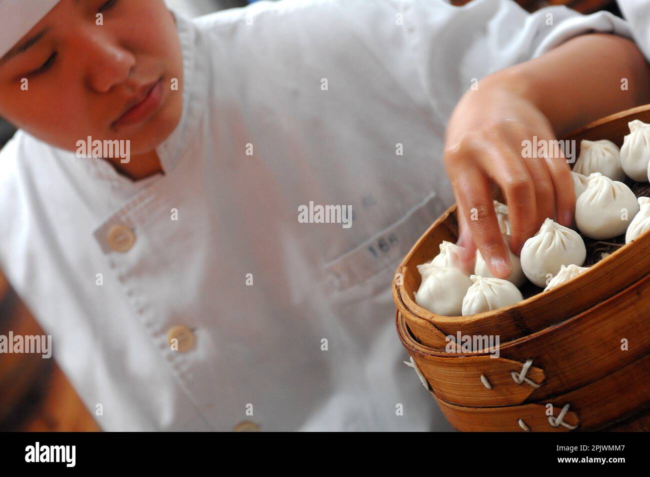 Steamed Buns Called Xiaolongbao At The Nang Xiang Steamed Bun