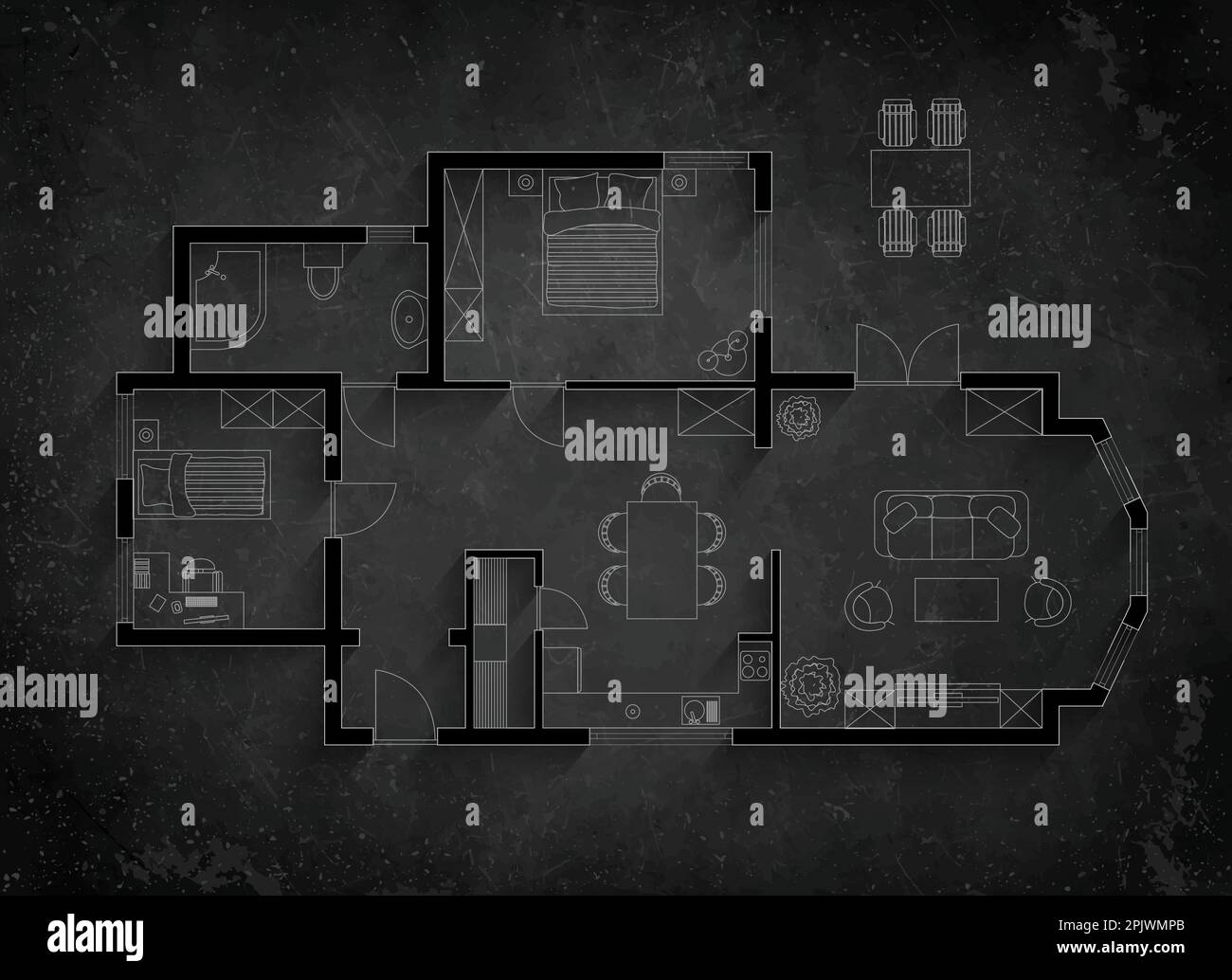 Dark Shadows Mansion Floor Plan
