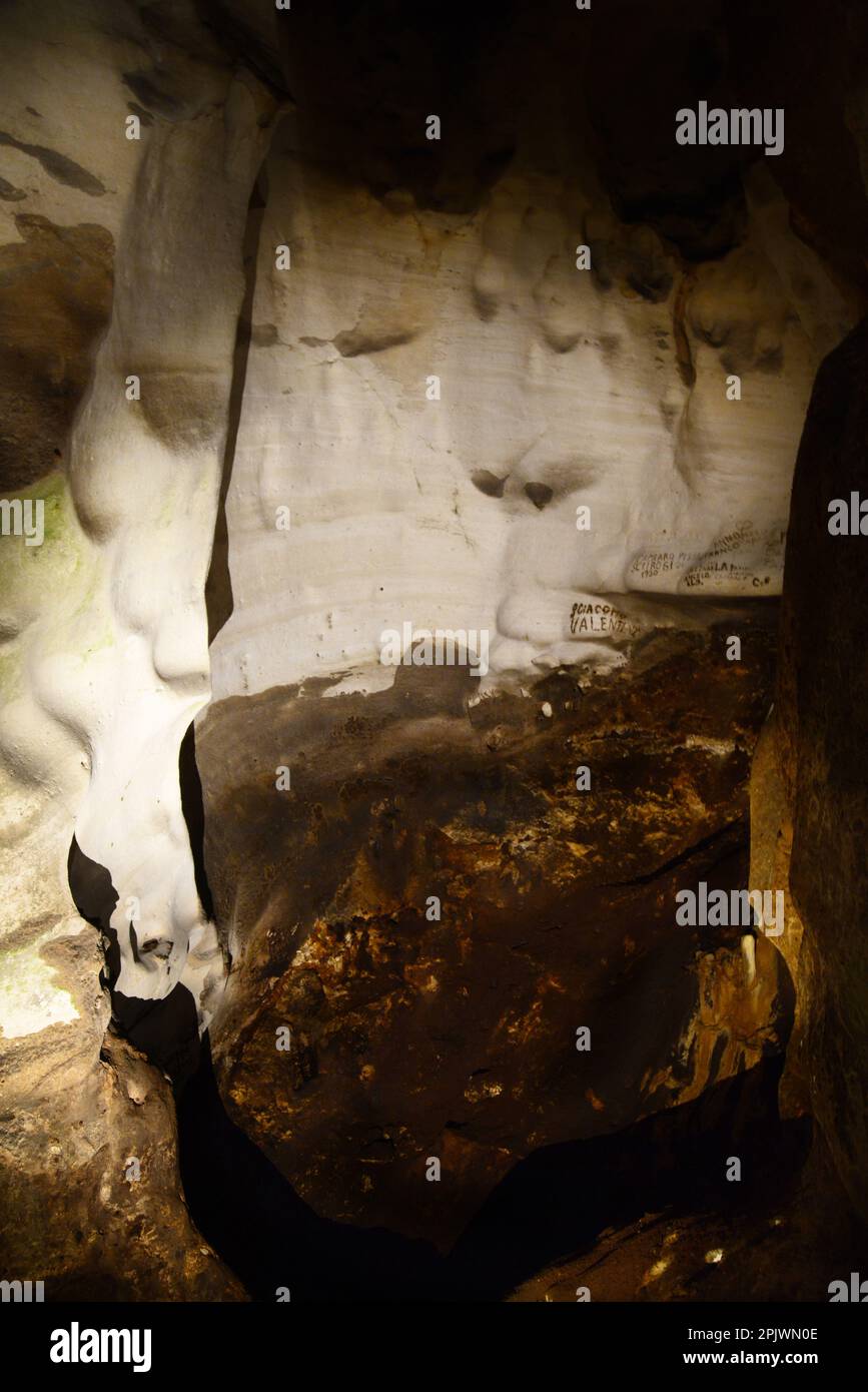 The Zinzulusa is a natural coastal cave located along the Salento coast ...