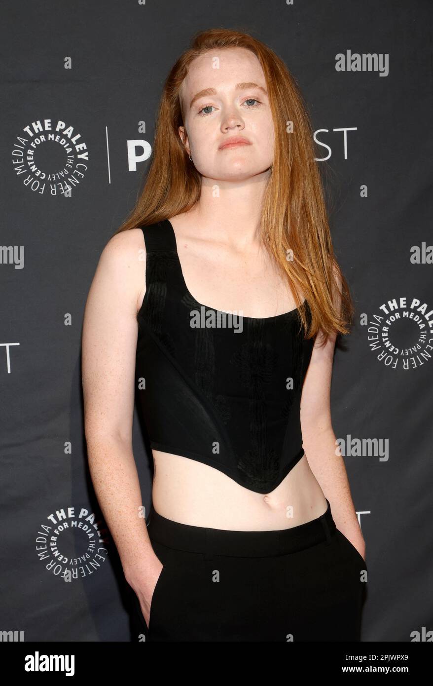 Hollywood, Ca. 3rd Apr, 2023. LIv Hewson at PaleyFest 2023 presentation ...