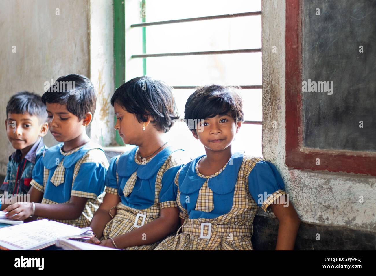 school Students studying in classroom Stock Photo - Alamy