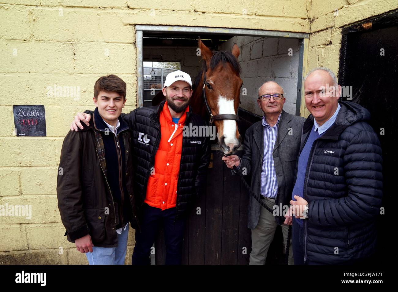 (left-right) Cameron Sword, Thomas Kendall, Keith Garwood and Gary ...