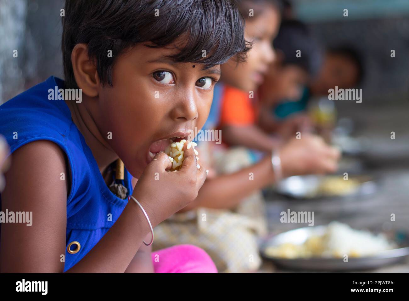 Udayanthi Kulathunga Eating Rice