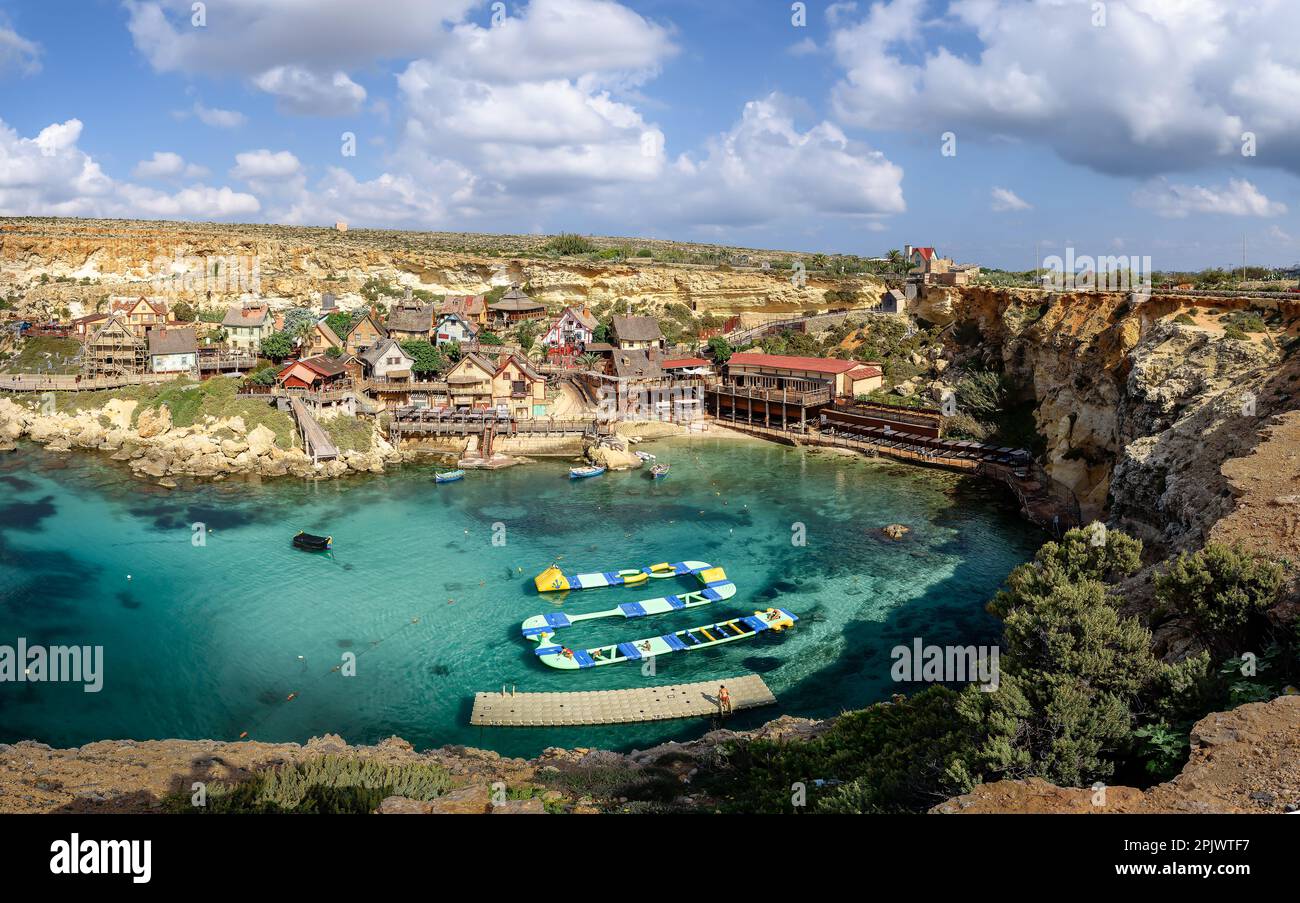 Anchor bay malta hi-res stock photography and images - Alamy