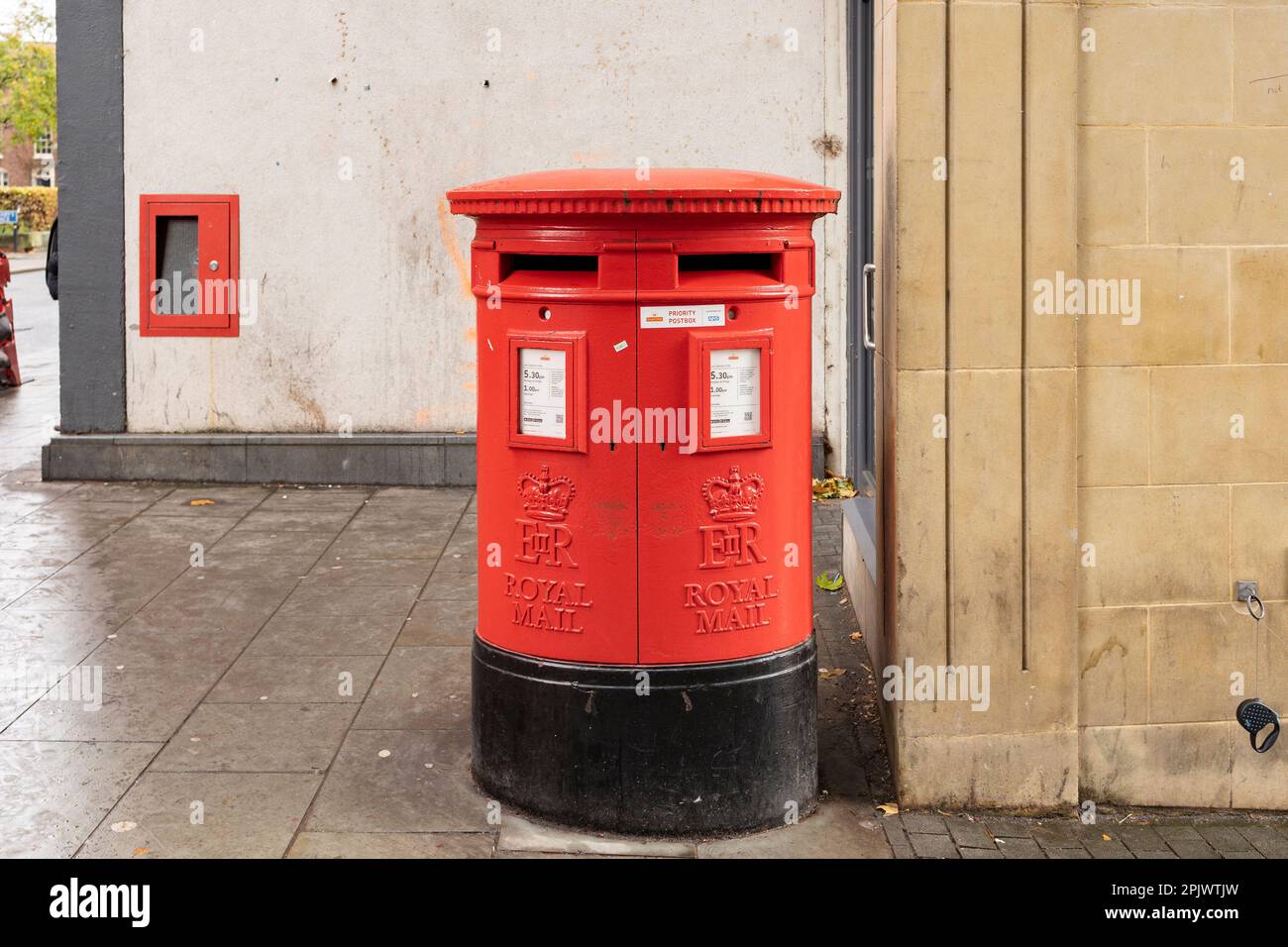 Double postbox hi-res stock photography and images - Alamy