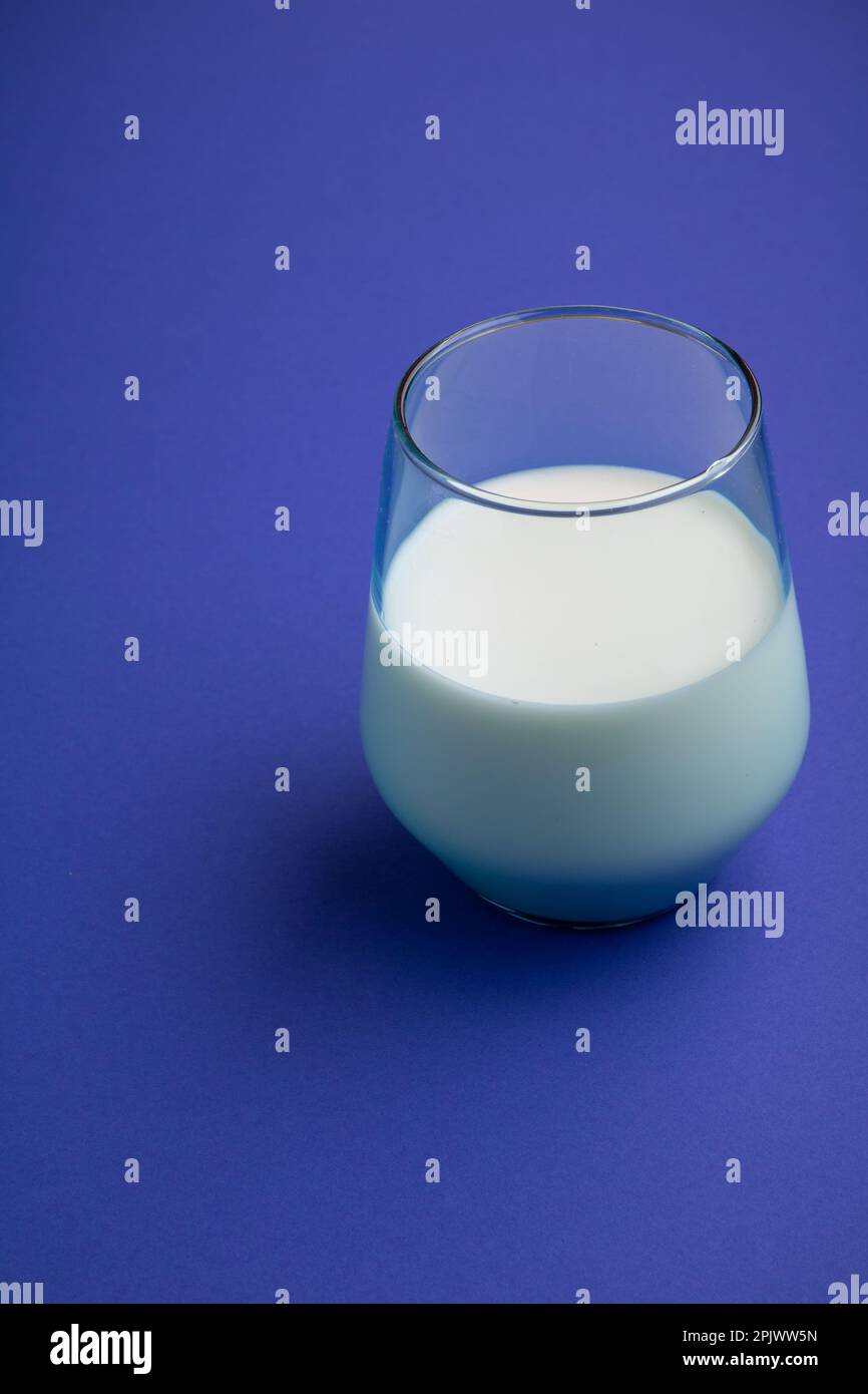 Milk top view hi-res stock photography and images - Alamy