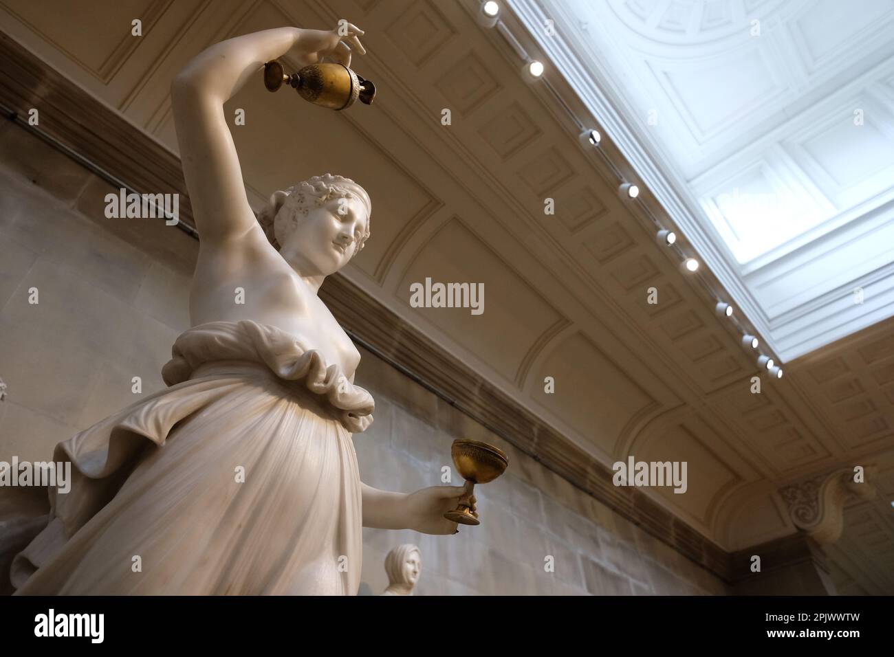 Sculpture Statue Figurehead Chatsworth House Derbyshire Stock Photo - Alamy
