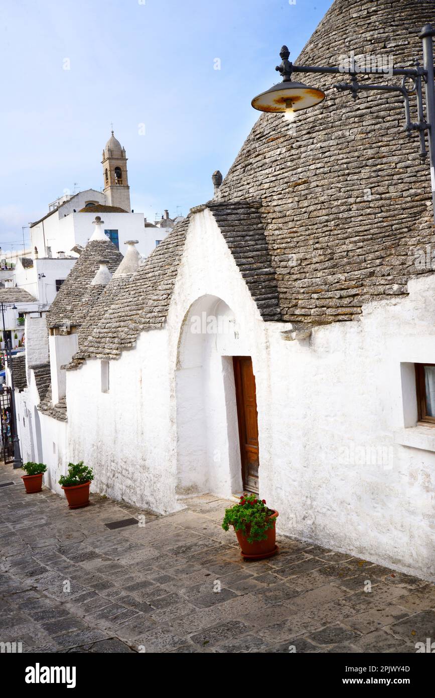 Trullo is a traditional home from the Itria Valley in Puglia. It is ...