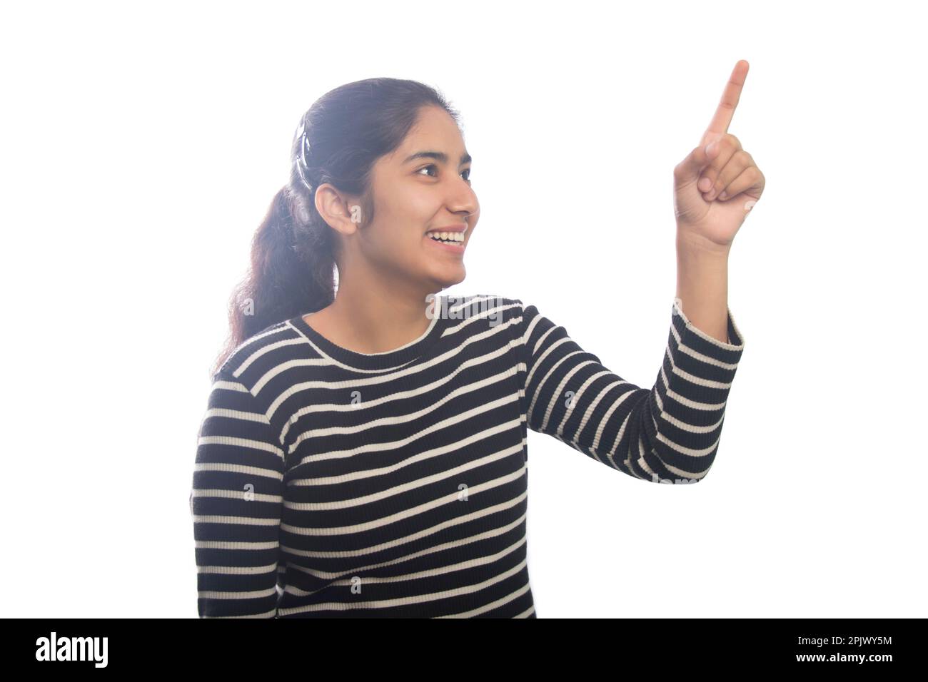 Person Pointing At Someone Else