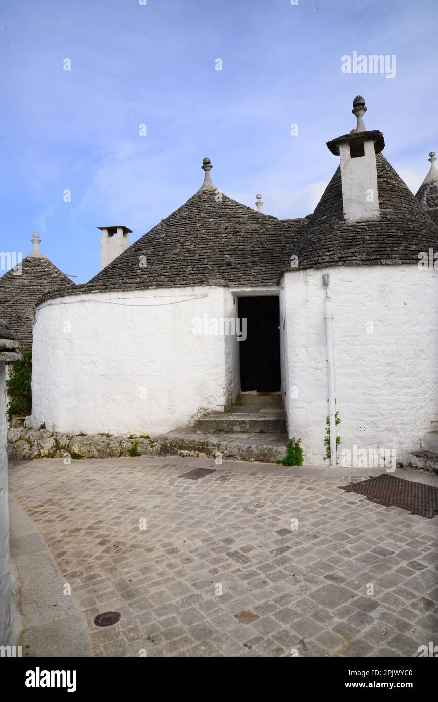 Trullo is a traditional home from the Itria Valley in Puglia. It is ...