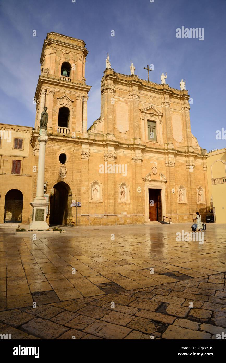 The Cathedral of Brindisi or Basilica of the Visitation and San ...