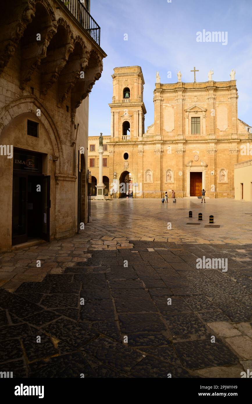 The Cathedral of Brindisi or Basilica of the Visitation and San ...