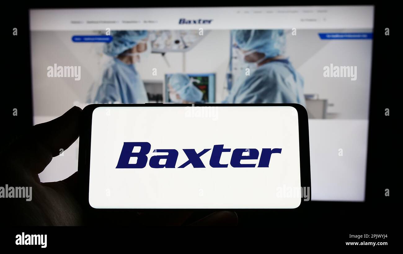 Baxter logo hi-res stock photography and images - Alamy