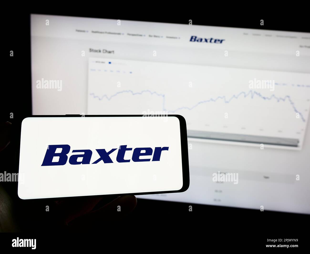 Baxter logo hi-res stock photography and images - Alamy