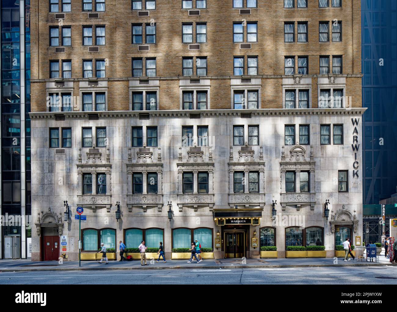 Warwick New York maintains its Renaissance Revival masonry form, though ...