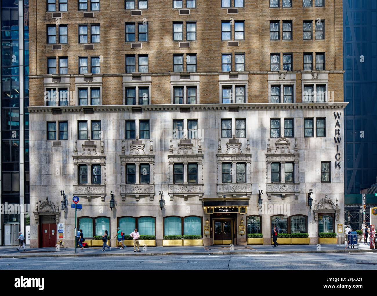 Warwick New York maintains its Renaissance Revival masonry form, though ...