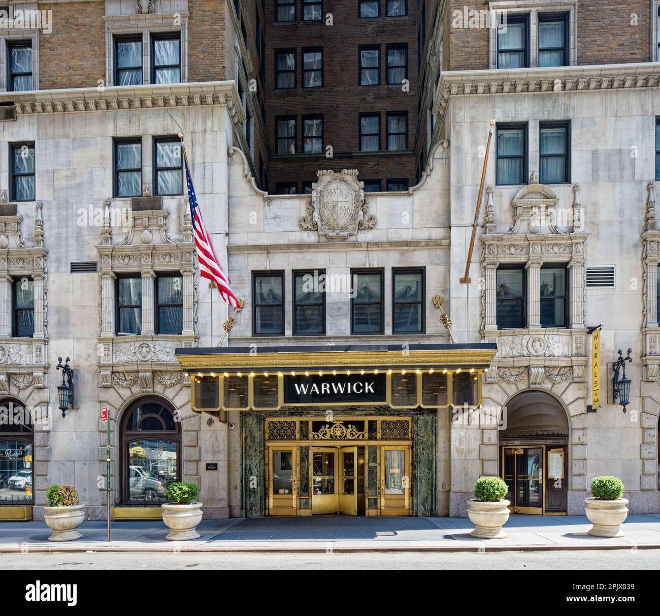 Warwick New York maintains its Renaissance Revival masonry form, though ...