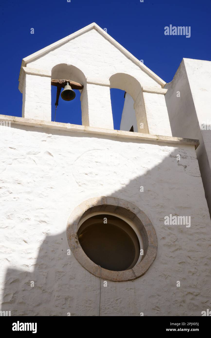 San Nicola di Myra church. Locorotondo is on a 400 meters high hill on ...