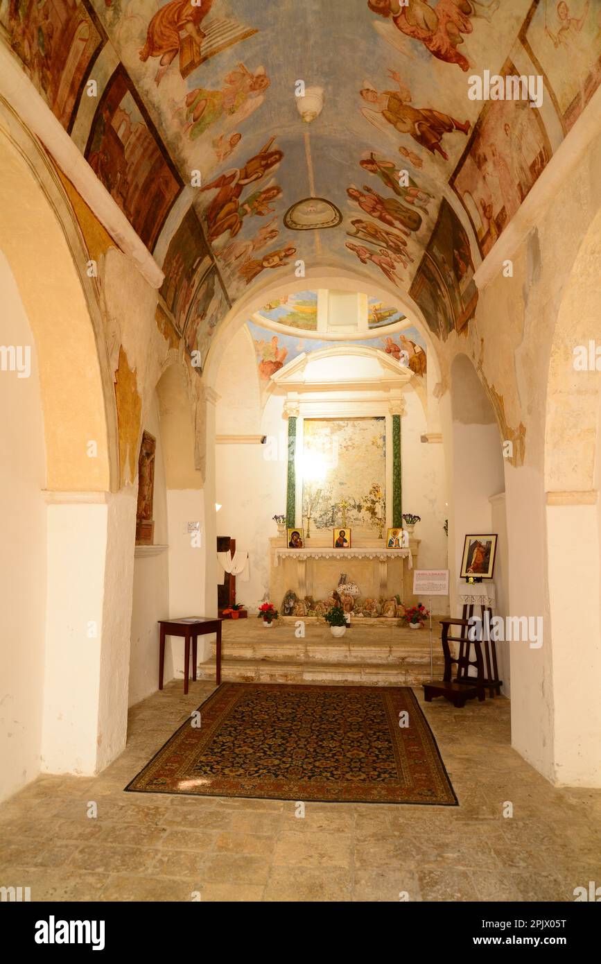 San Nicola di Myra church. Locorotondo is on a 400 meters high hill on ...