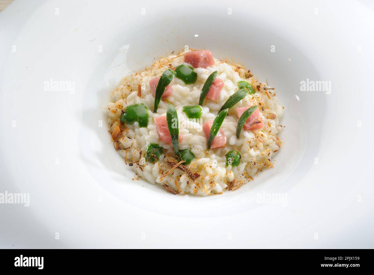 Risotto with sea fennel, ventresca and katsuobushi - Risotto con ...