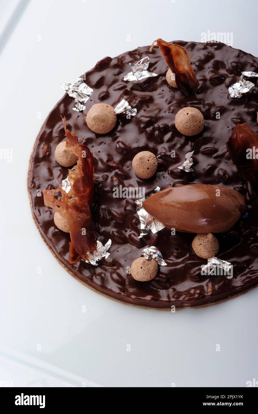 Rice can be used as a sweet base for many chocolate-based desserts ...