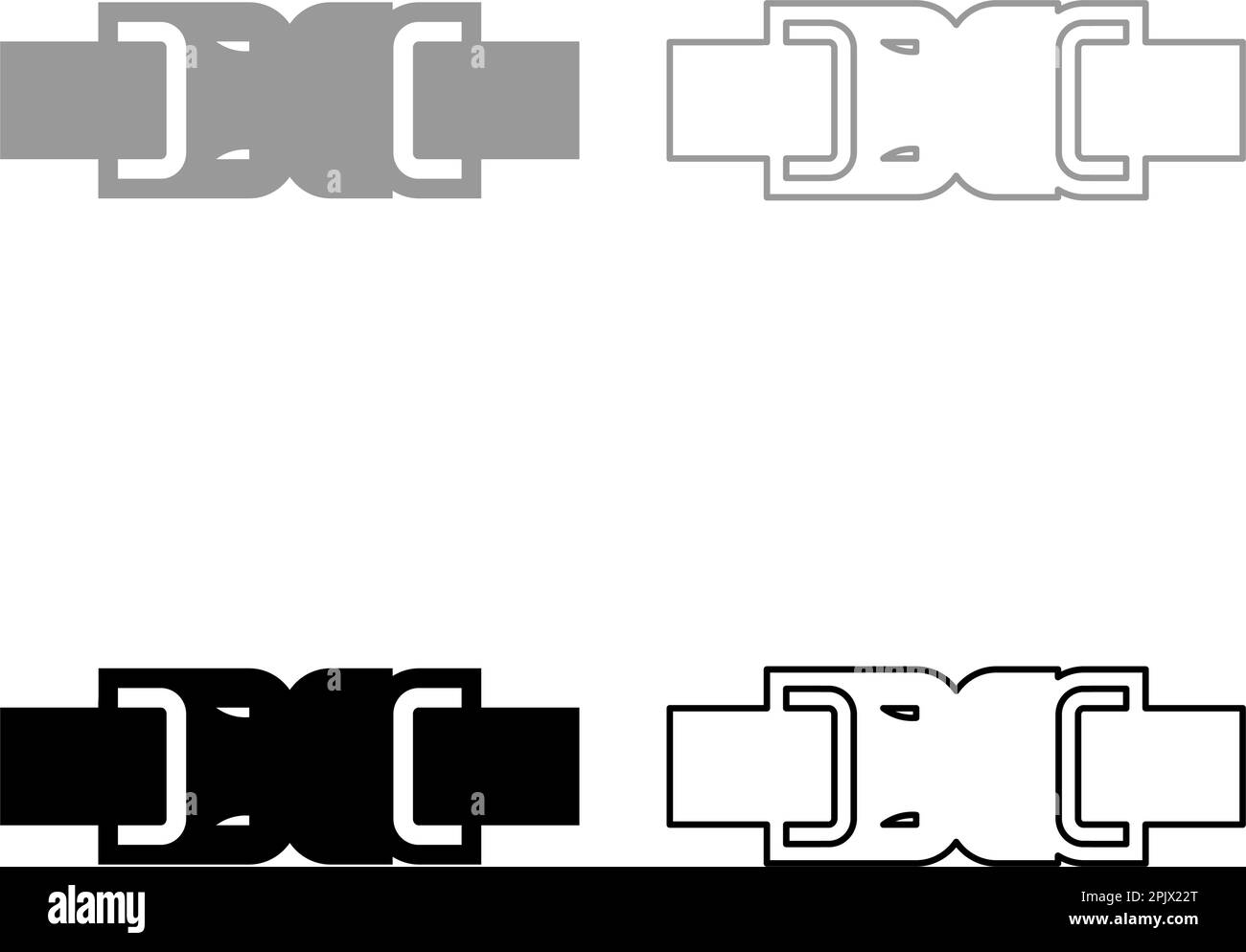 Buckle fastener clasp furniture for clothes system of fast snap join ...