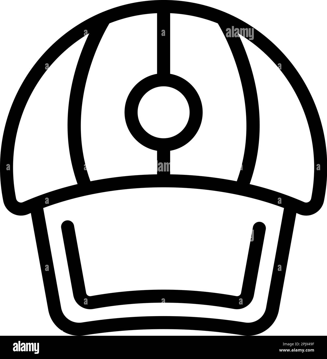 Trucker hat icon Black and White Stock Photos & Images - Alamy