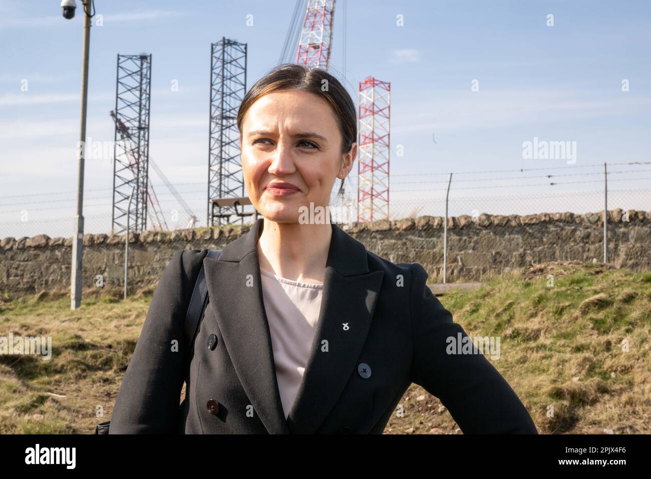 Cabinet Secretary for Net Zero and Just Transition, Mairi McAllan ...