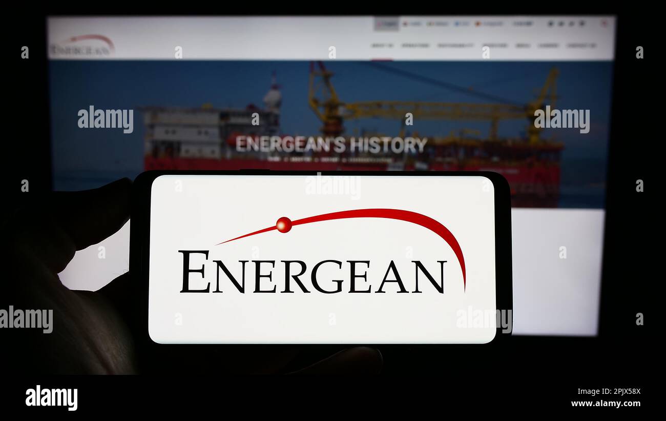 Energean logo hi-res stock photography and images - Alamy