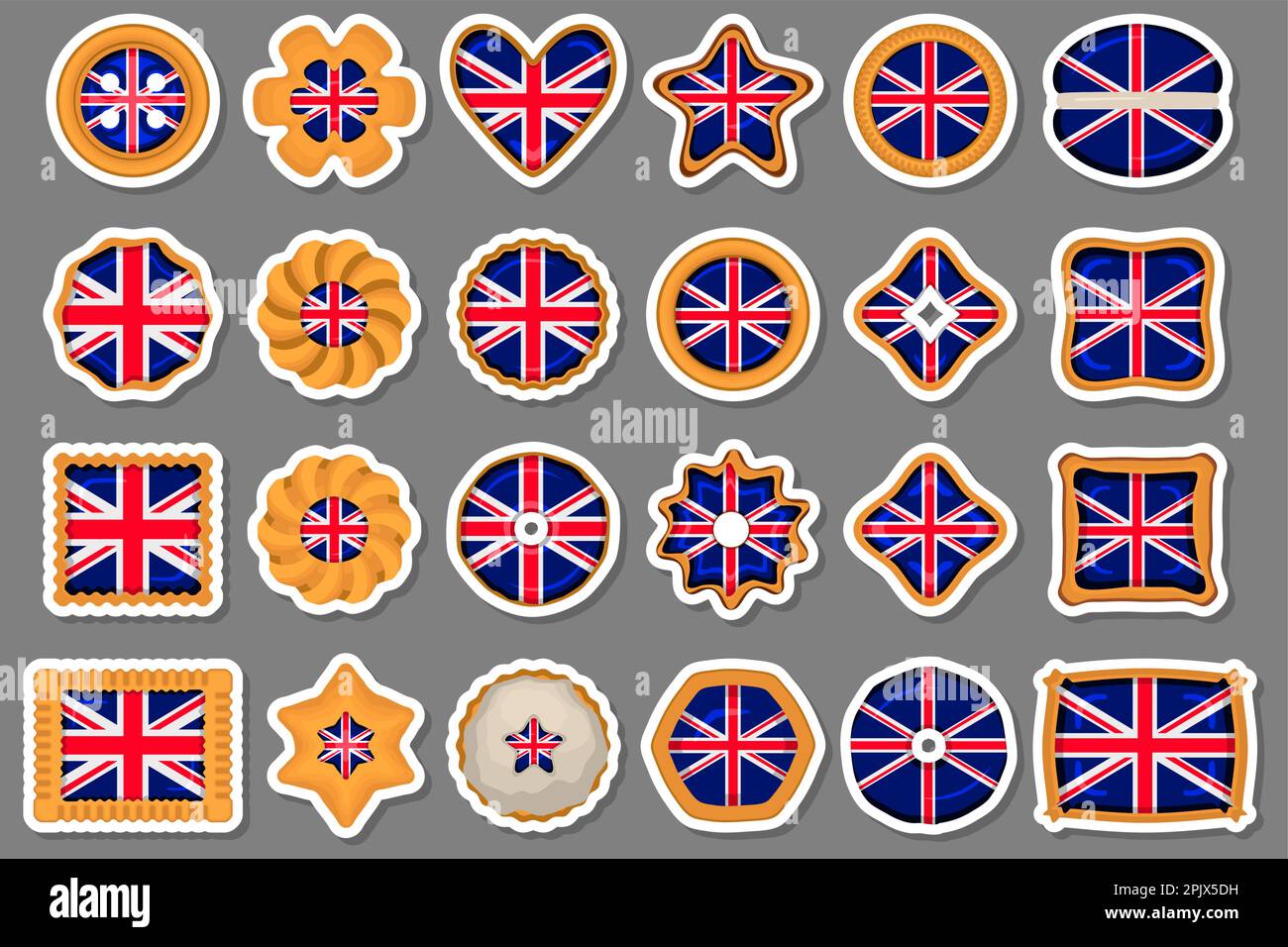 Europe union cake Stock Vector Images - Alamy
