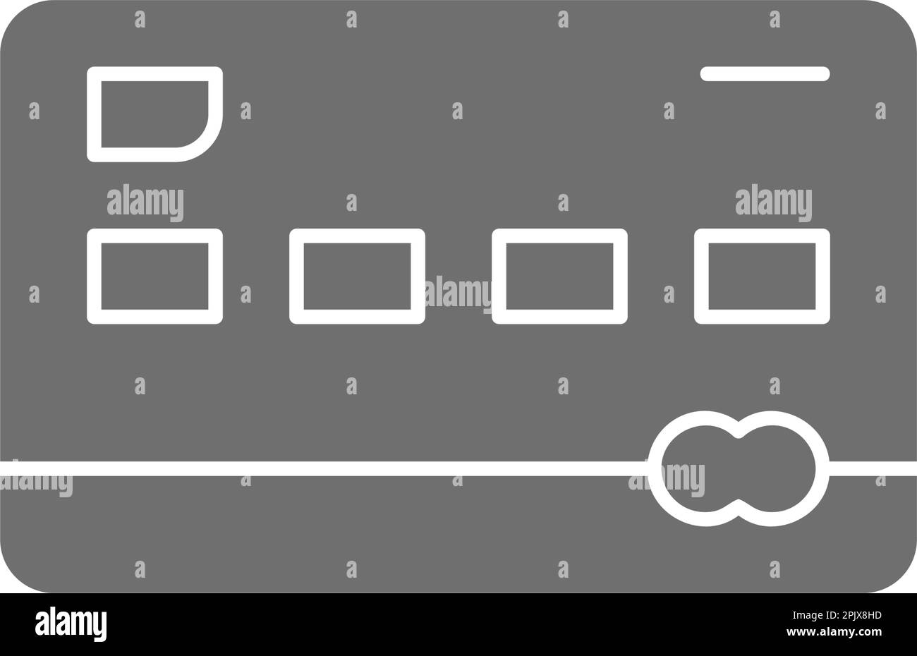 Credit card, debit payment, bank card grey fill icon. Shopping, online ...