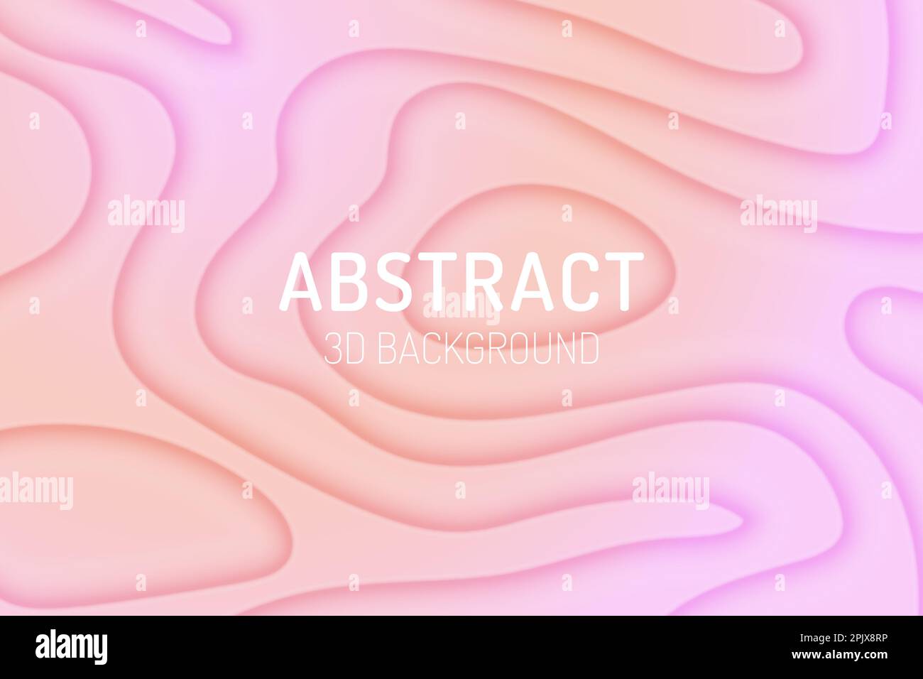 Abstract gradient 3d wallpaper vector Stock Vector Image & Art - Alamy