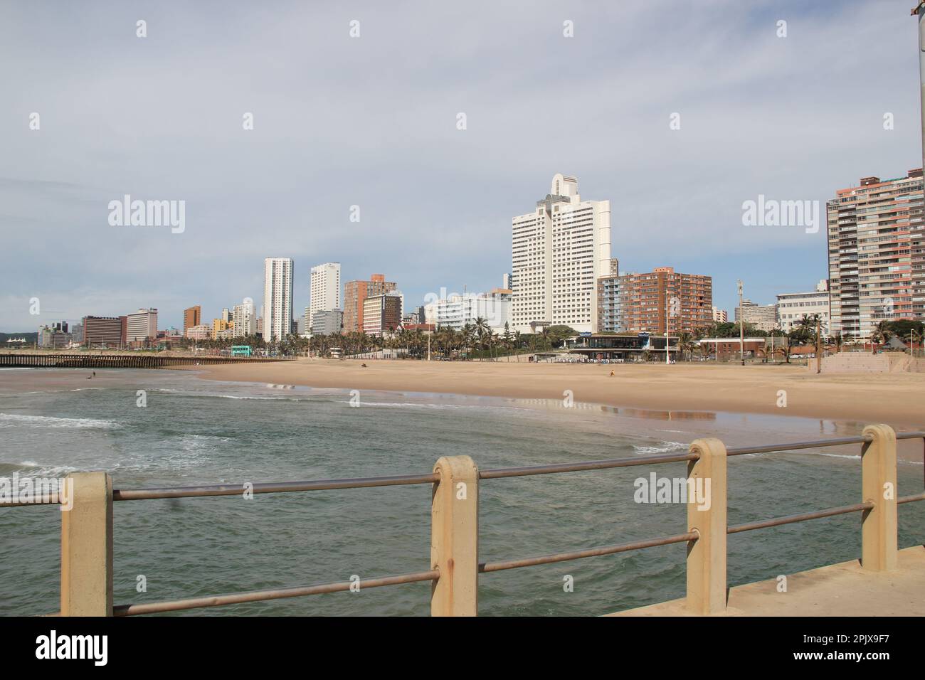 Durban Beach Front Stock Photo - Alamy