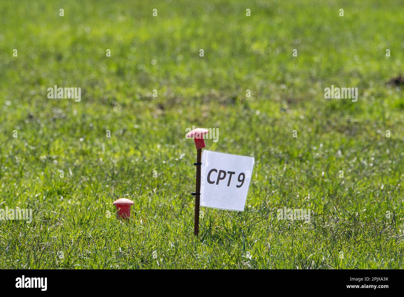 Ruislip, UK. 4th April, 2023. Following recent bubbling pools of liquid ...