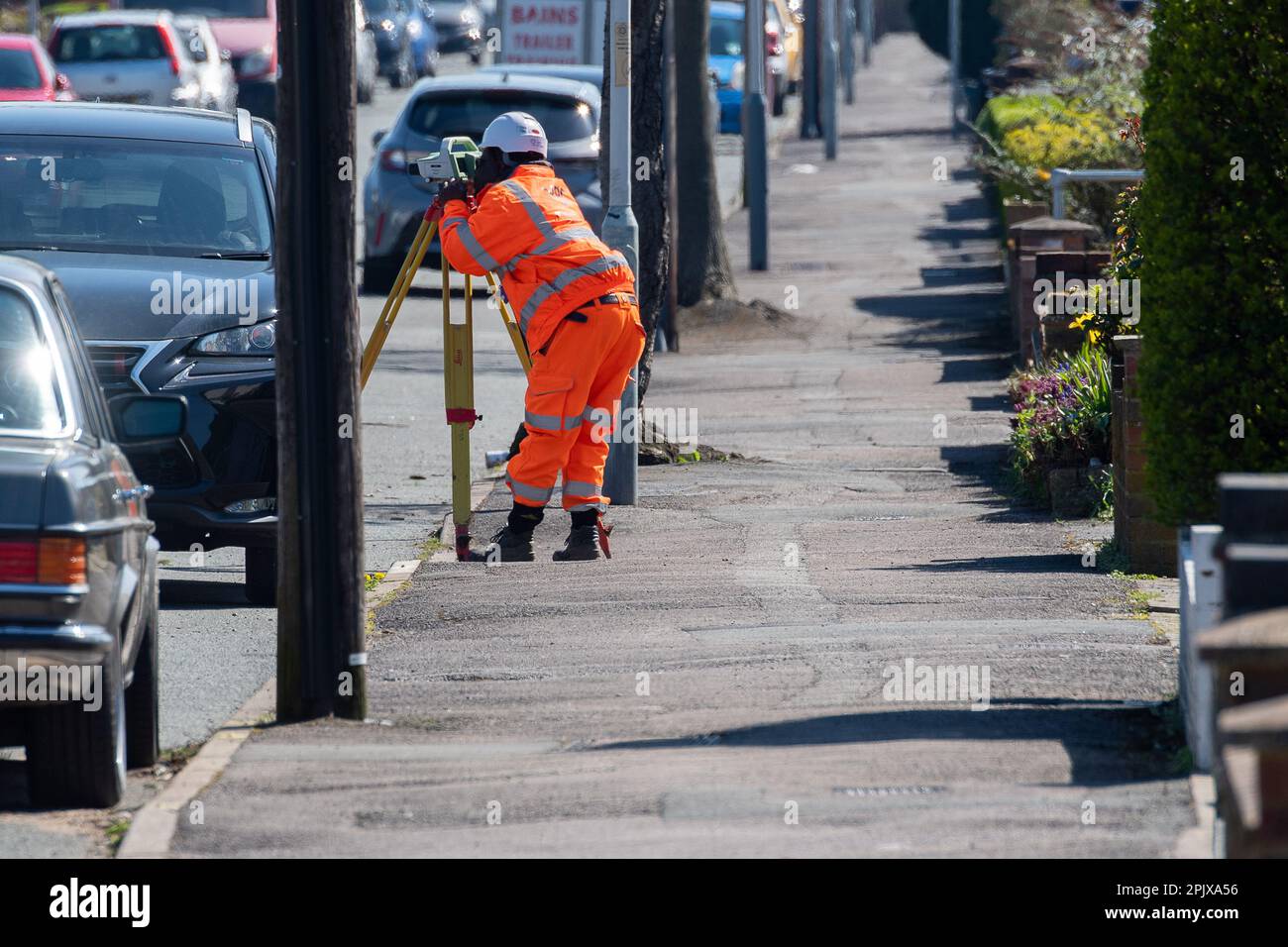 Ruislip, UK. 4th April, 2023. Following recent bubbling pools of liquid ...