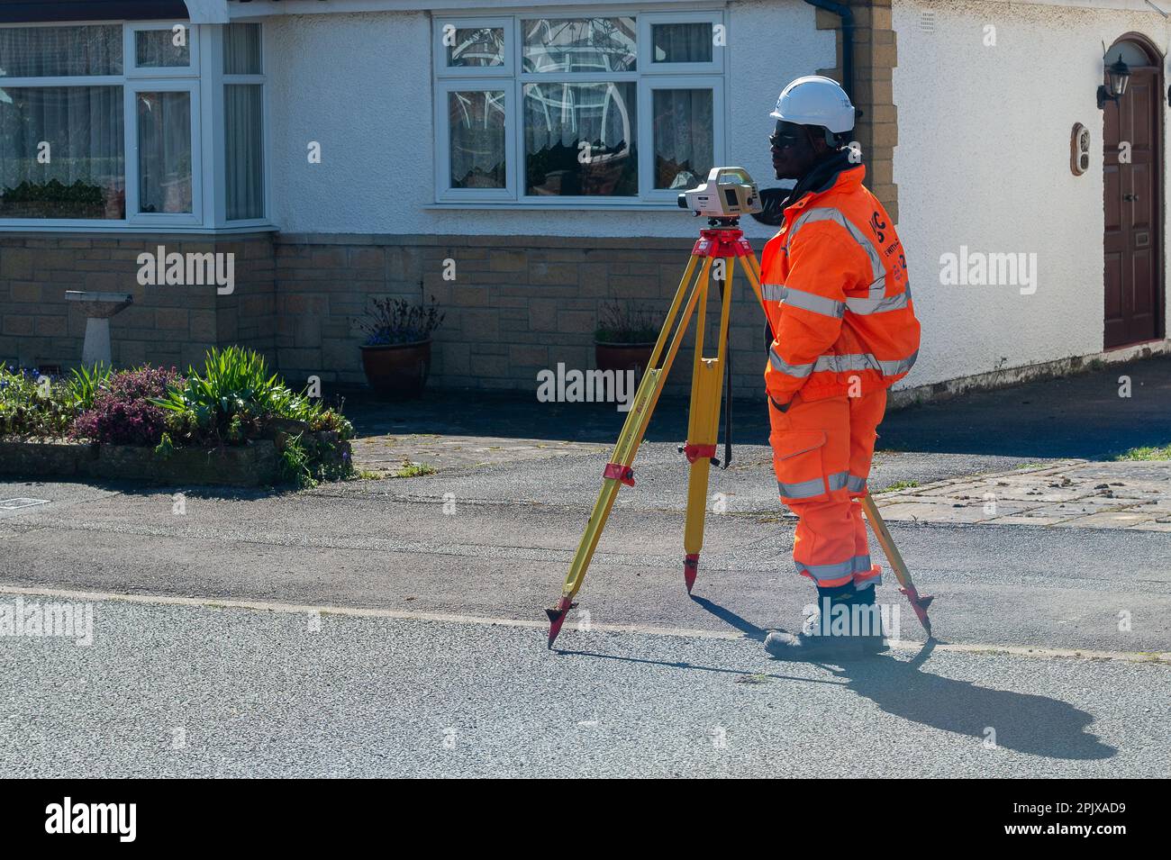 Ruislip, UK. 4th April, 2023. Following recent bubbling pools of liquid ...