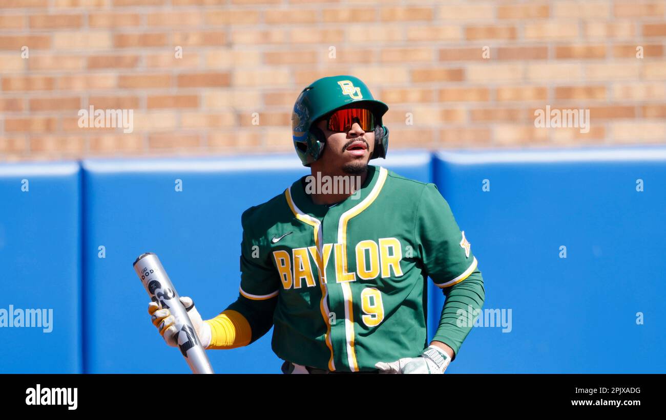Baylor's Hunter Simmons during an NCAA college baseball game on ...