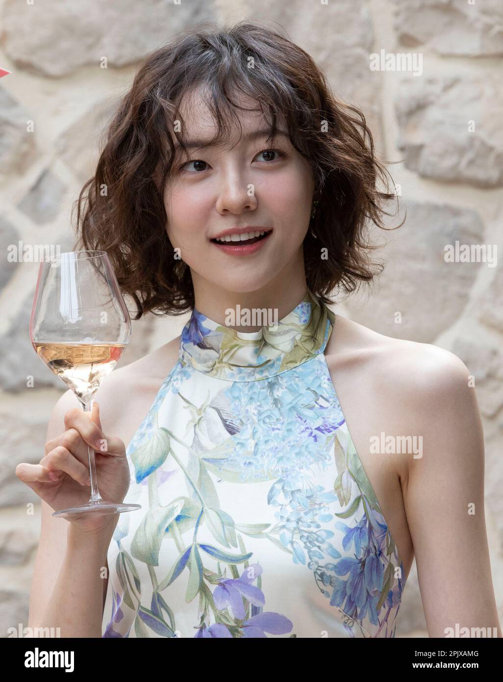 Seoul, South Korea. 4th Apr, 2023. South Korean actress Park Ji-hyun, photocall for the Pernod ...