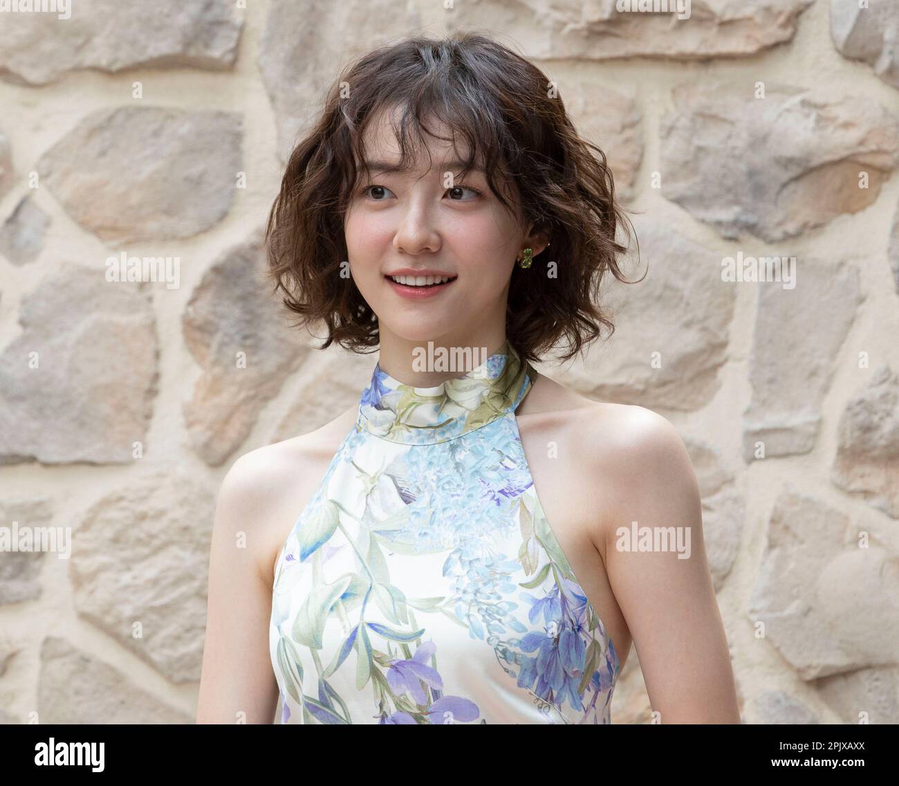 Seoul, South Korea. 4th Apr, 2023. South Korean actress Park Ji-hyun, photocall for the Pernod ...