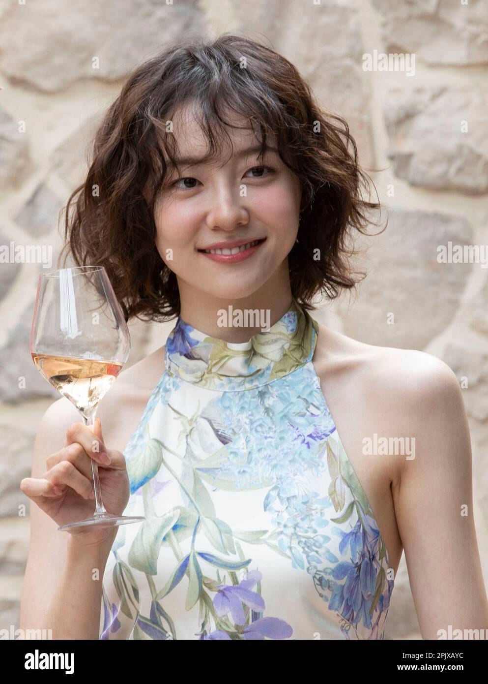 Seoul, South Korea. 4th Apr, 2023. South Korean actress Park Ji-hyun, photocall for the Pernod ...