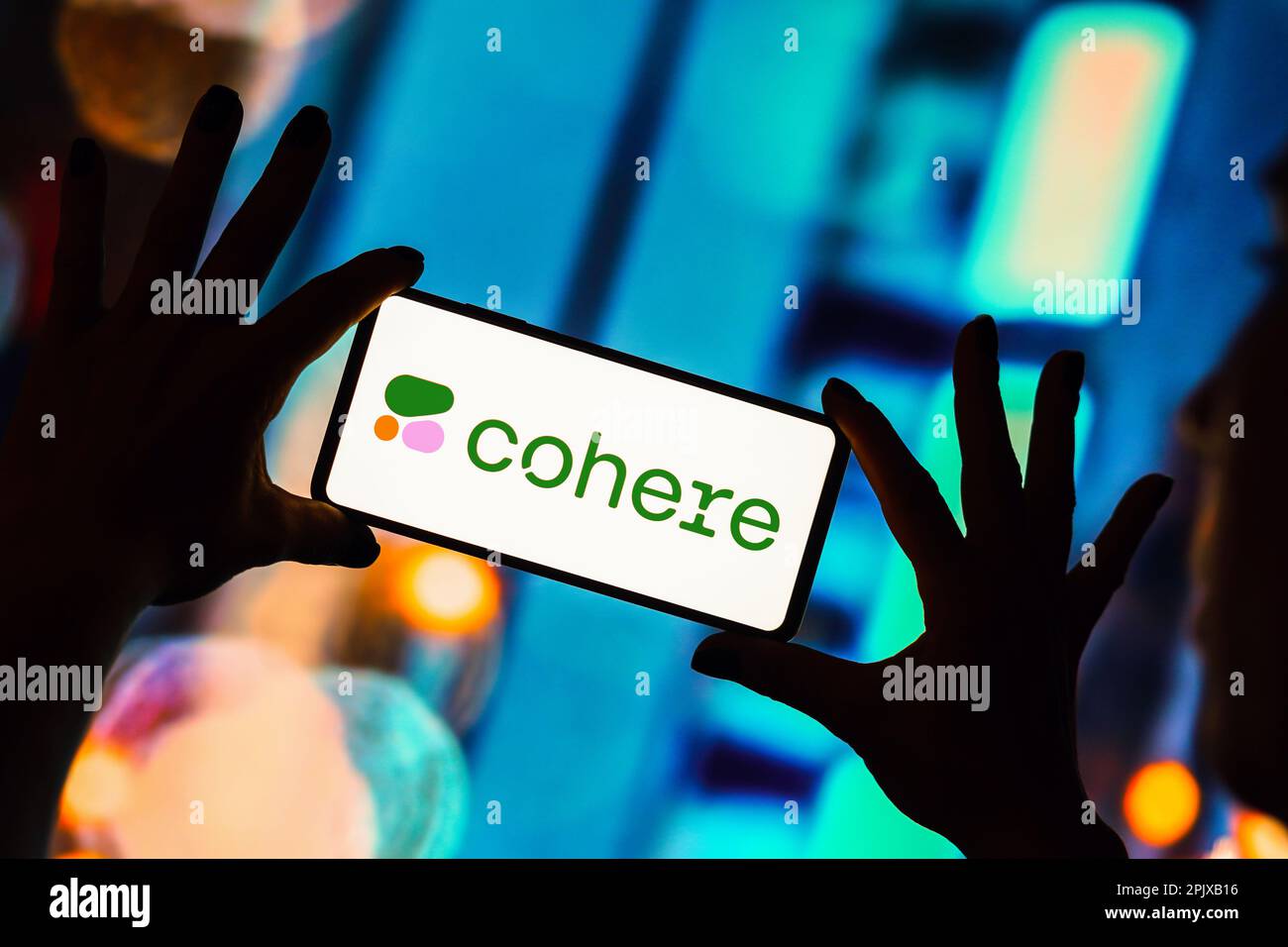 Brazil. 03rd Apr, 2023. In this photo illustration, the Cohere logo is ...