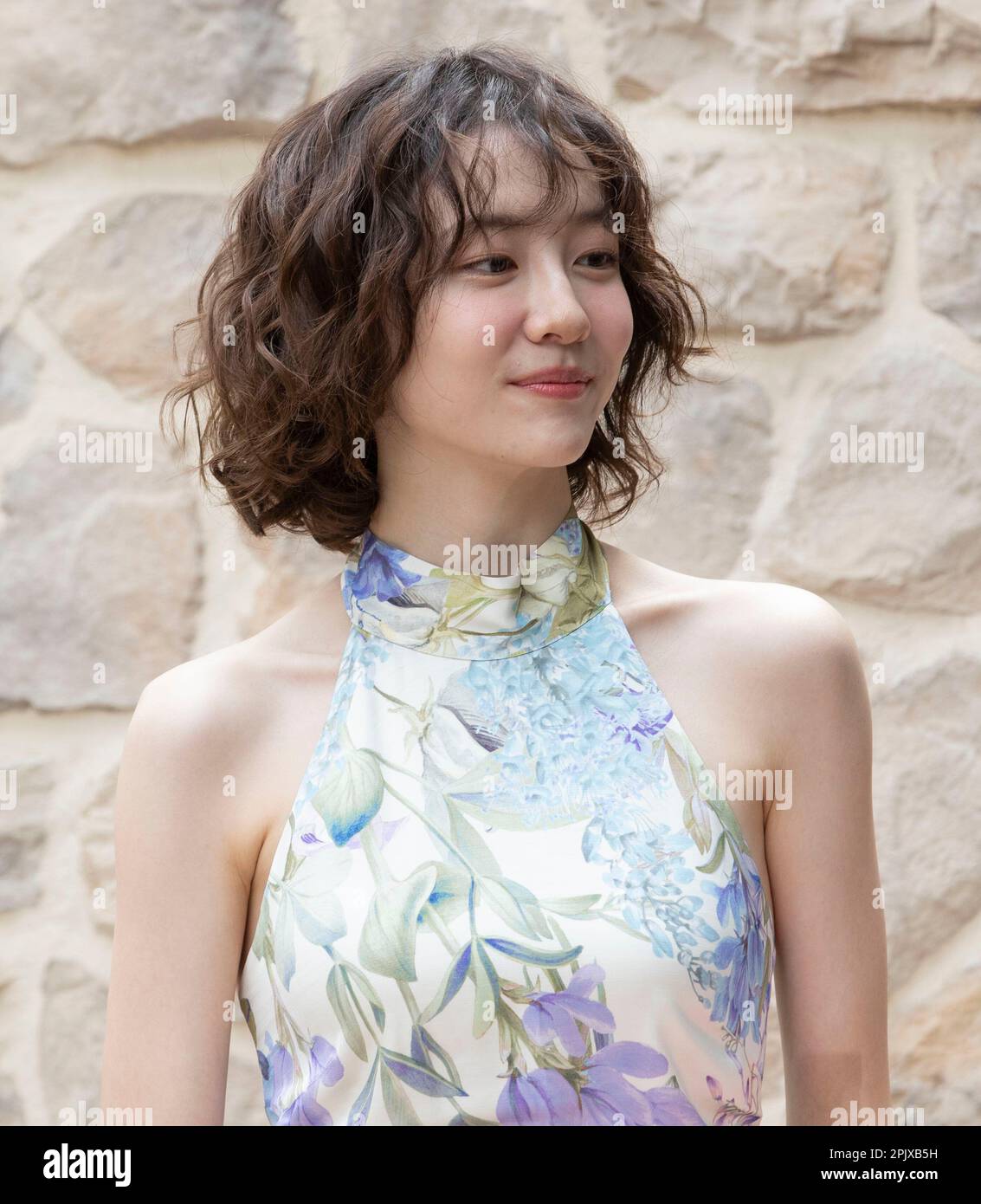 Seoul, South Korea. 4th Apr, 2023. South Korean actress Park Ji-hyun, photocall for the Pernod ...