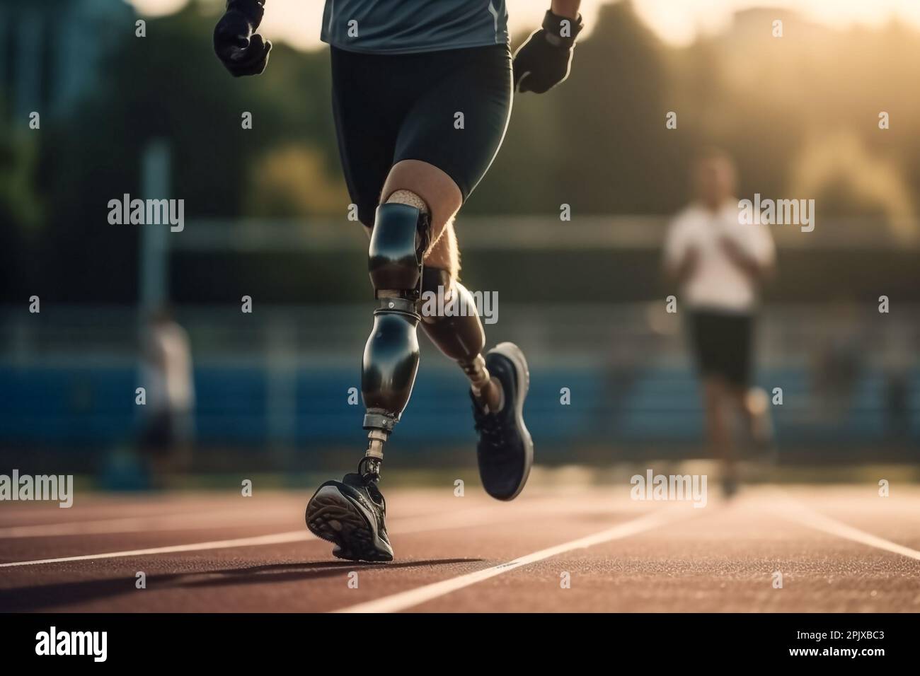 Bionic legs hi-res stock photography and images - Alamy