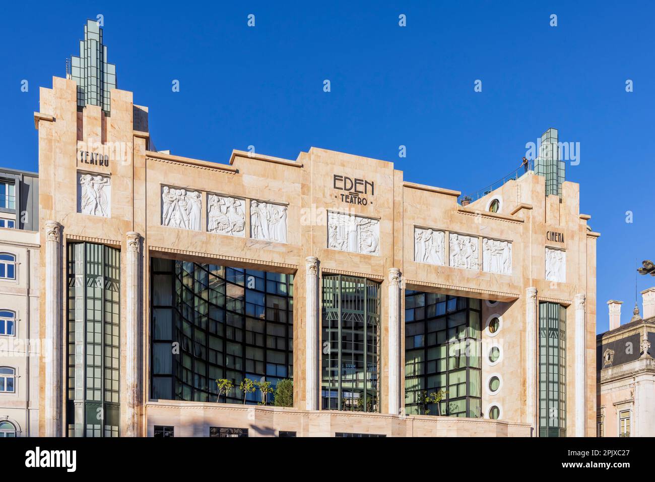 Eden Teatro in Lisbon, now the Eden Hotel in Restauradores Square ...