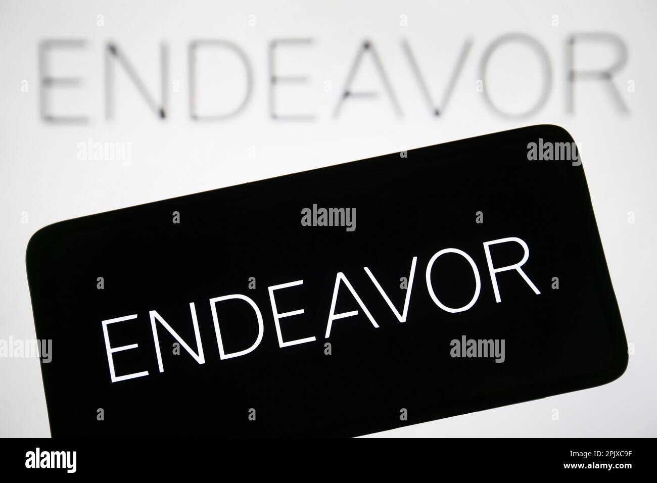 Endeavor logo hi-res stock photography and images - Alamy