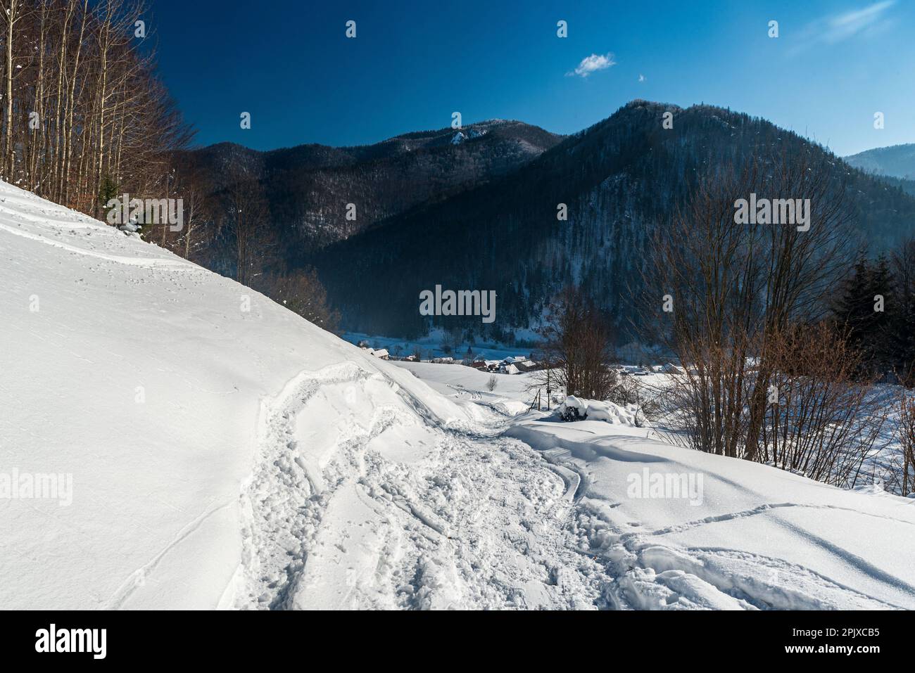 Liptovske revuce village hi-res stock photography and images - Alamy