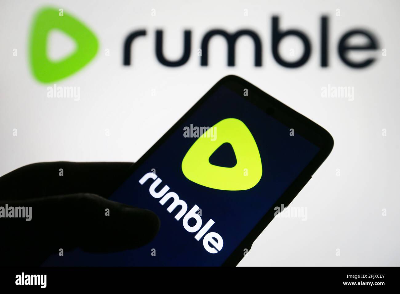 Rumble logo hi-res stock photography and images - Alamy